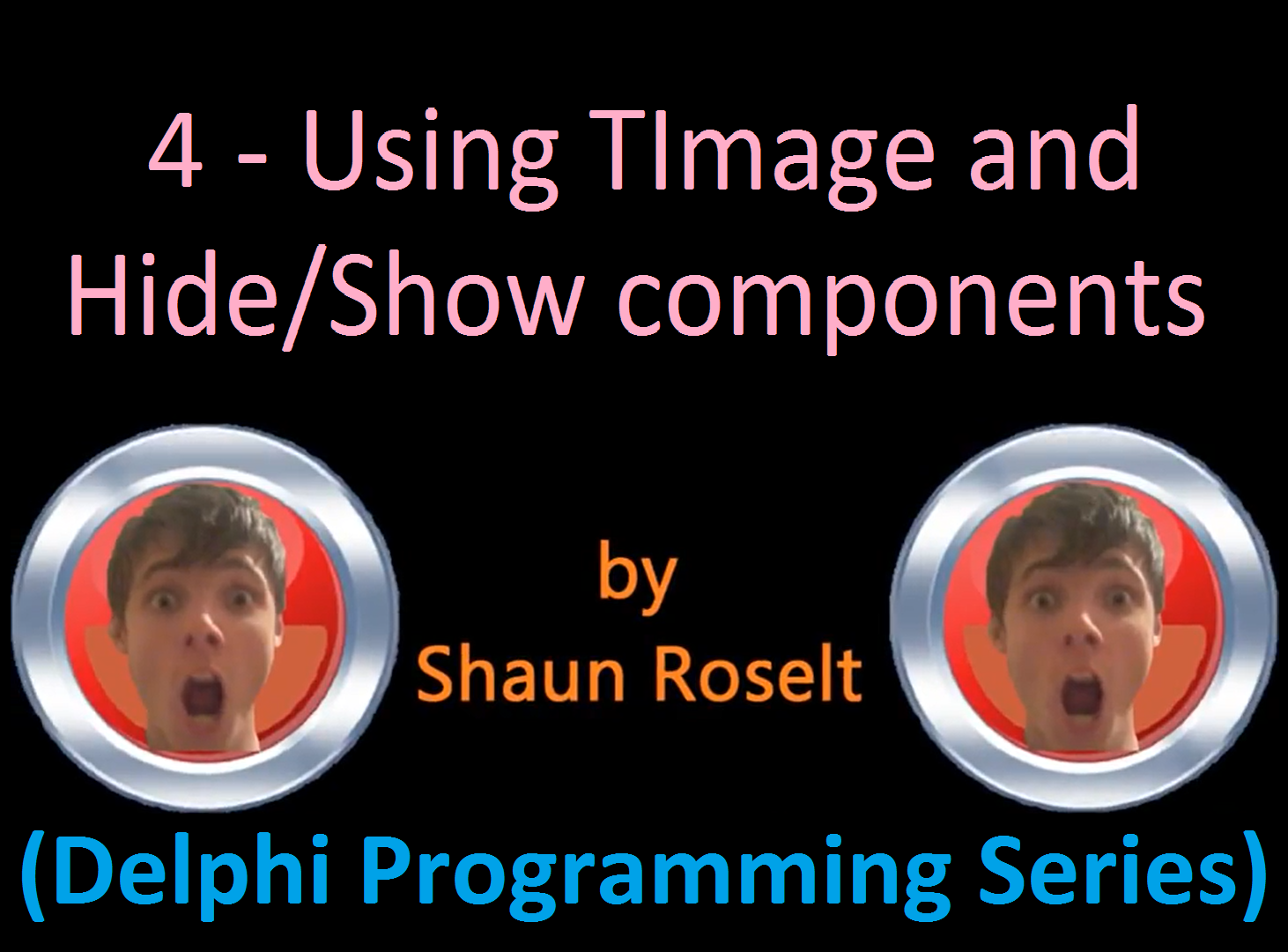 Delphi Programming Series 4 Using Timage And Hideshow Wced Eportal